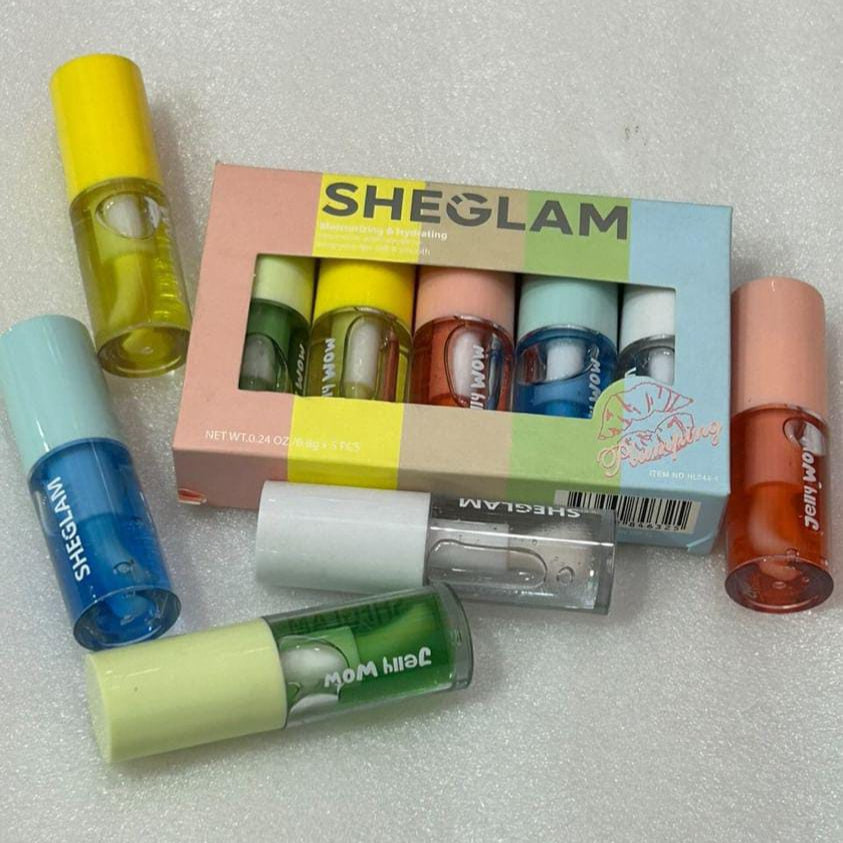 sheglam Jelly Wow Hydrating Lip Oil – Transparent Glossy